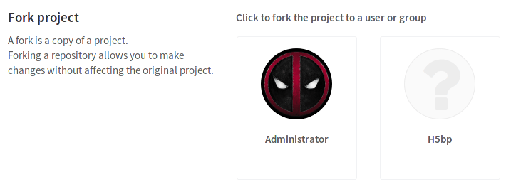 Fork-project · Gitlab-basics · Help · GitLab